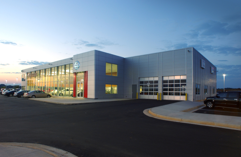 Jeff Smith Nissan Dealership - ICB Construction Group